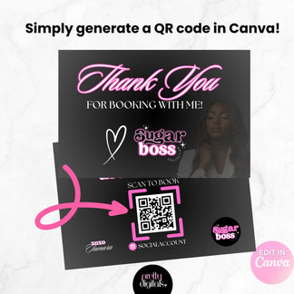 Sugar Boss Branding Kit - Editable with Canva – Pretty Digitals