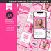 Pink Sugar Retro Editable Branding Kit – Pretty Digitals